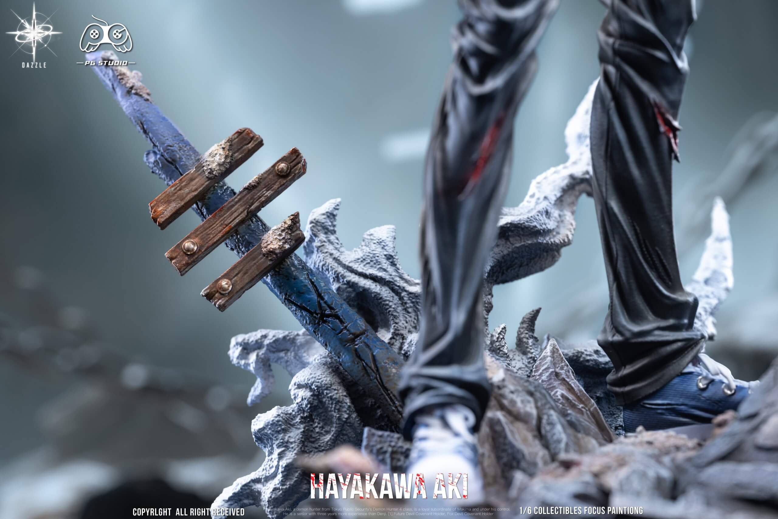 Hayakawa Aki Gun Fiend Form - GK Resin Statue - Collector Figures