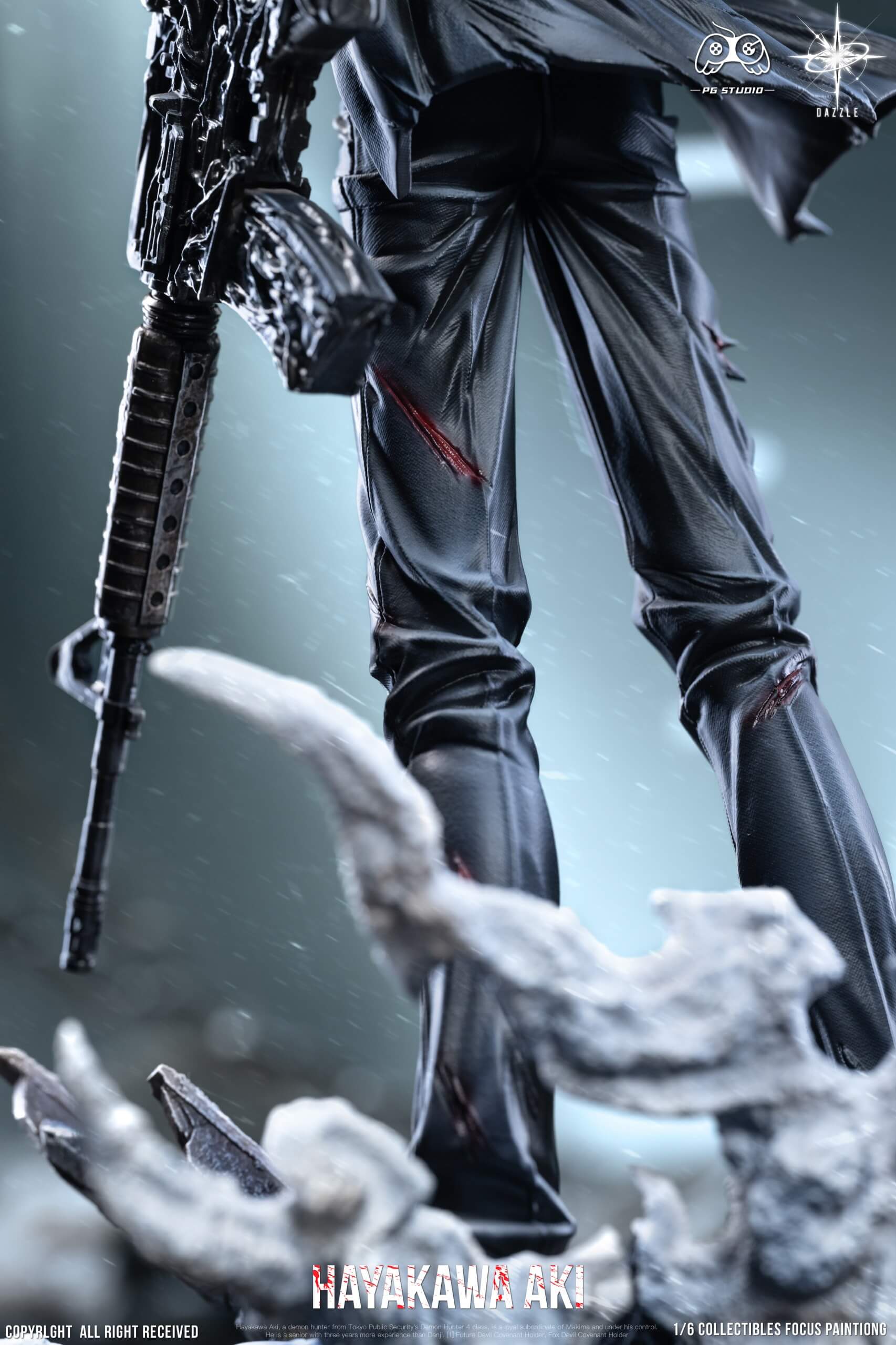 Hayakawa Aki Gun Fiend Form - GK Resin Statue - Collector Figures