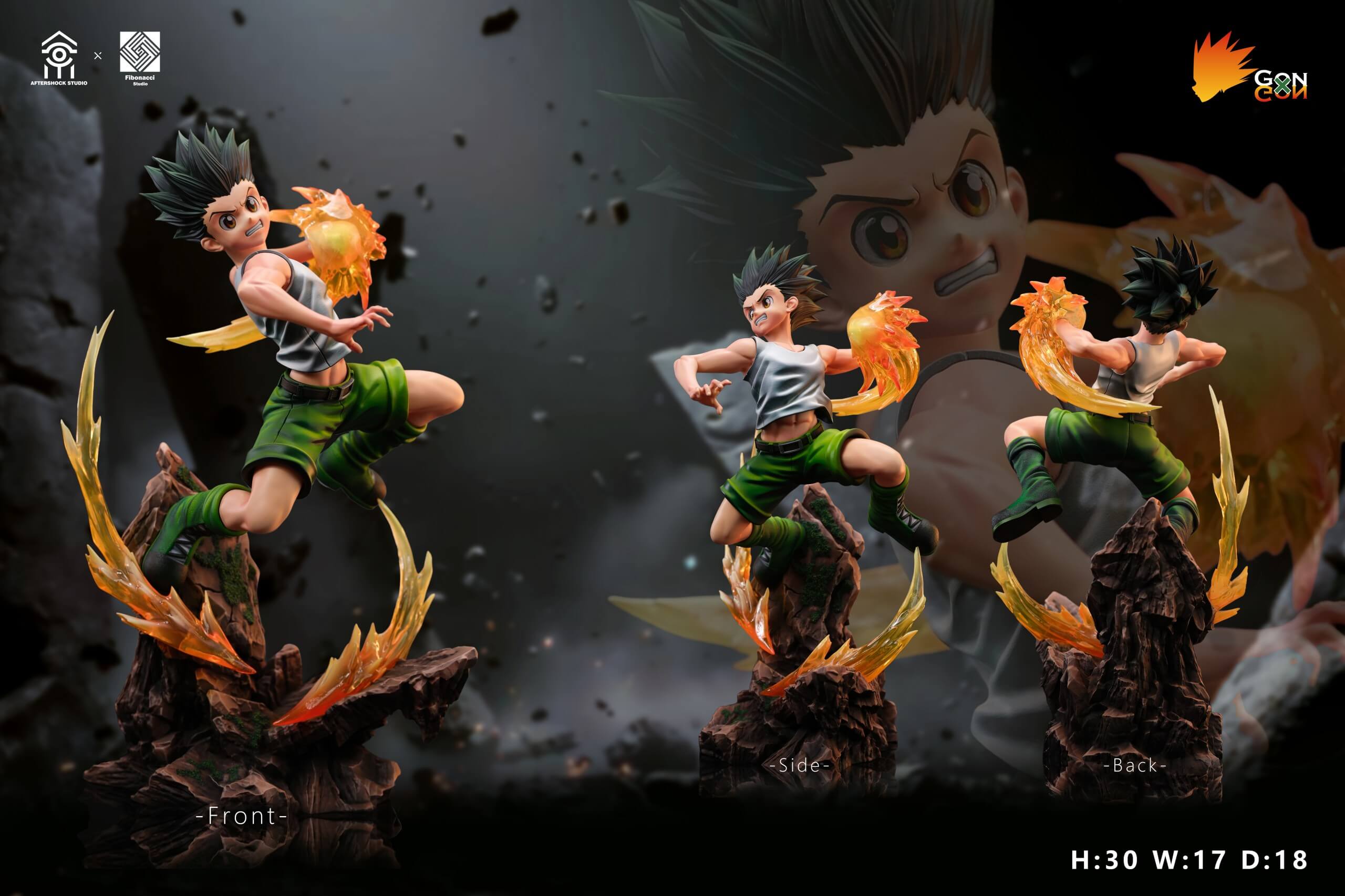 Killua & Gon Dynamic Duo Statue Set - GK Resin Statue - Collector Figures