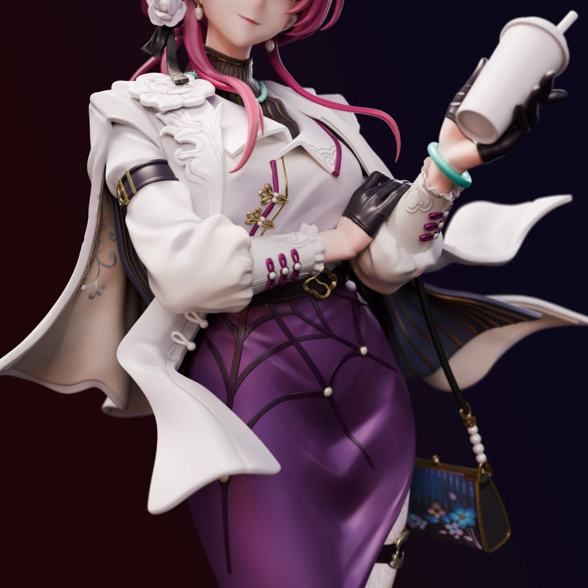 Milk‑Tea Kafka - GK Resin Statue - Collector Figures
