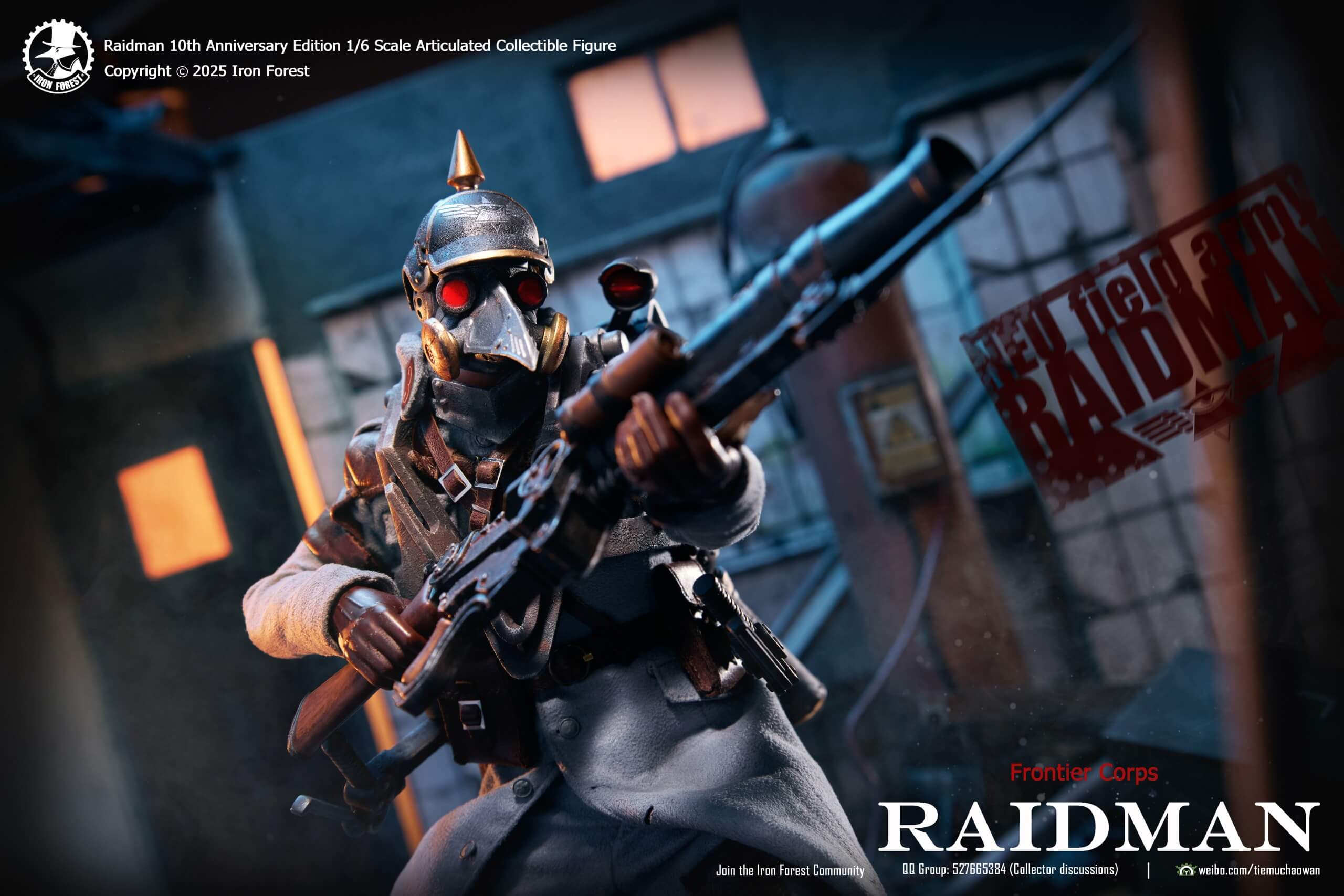 Raidman — 10th Anniversary Articulated Figure - GK Resin Statue ...
