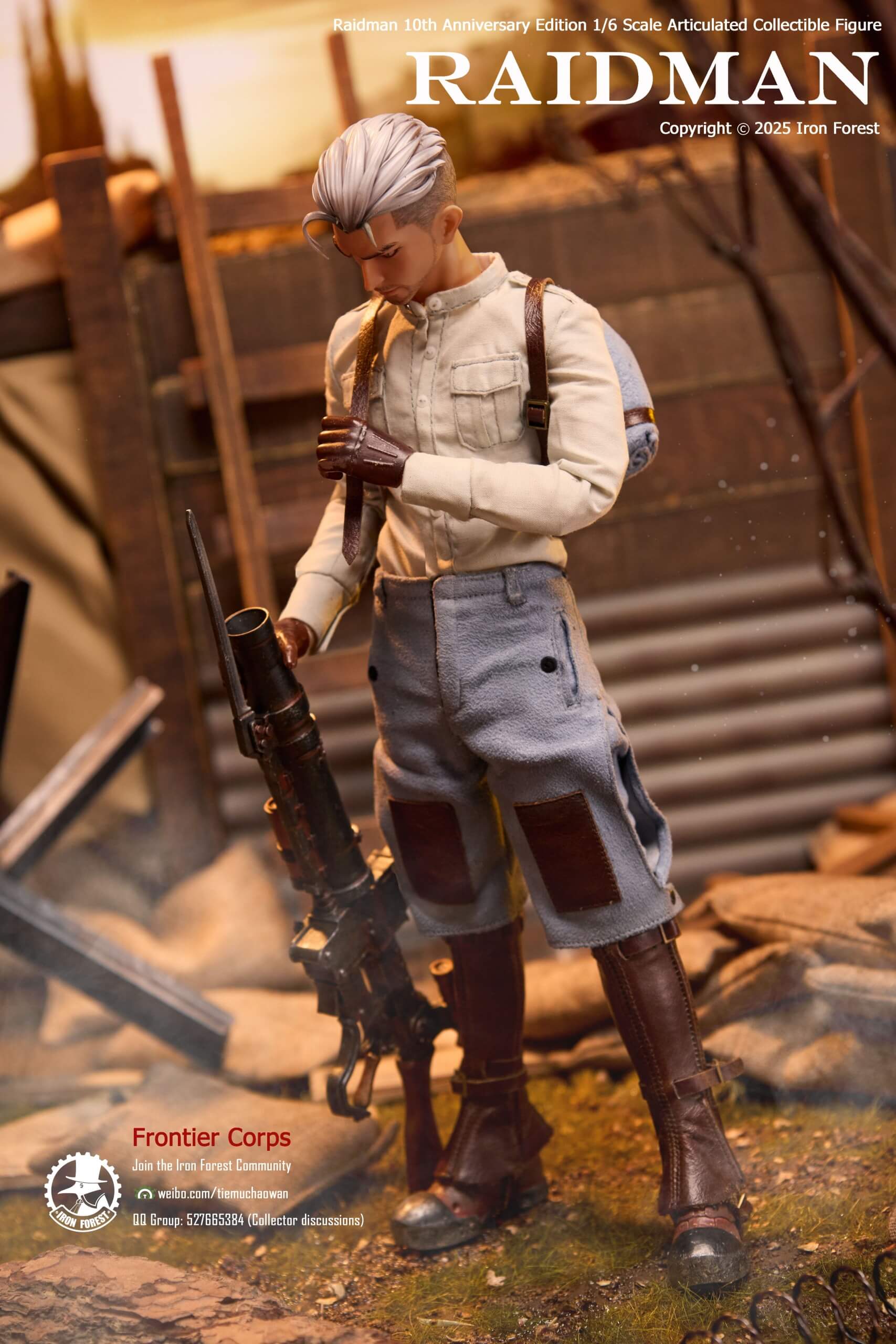Raidman — 10th Anniversary Articulated Figure - GK Resin Statue ...