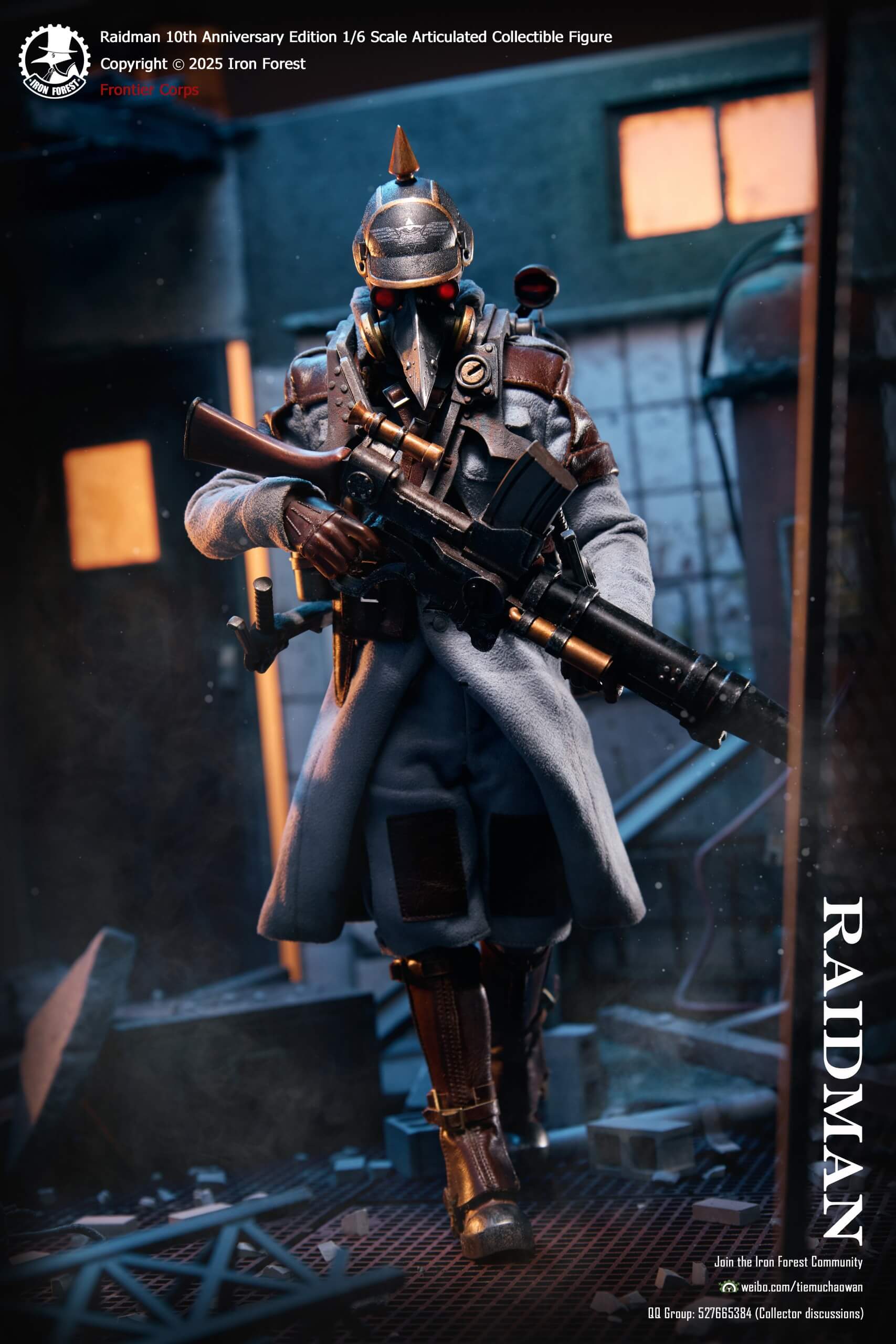 Raidman — 10th Anniversary Articulated Figure - GK Resin Statue ...