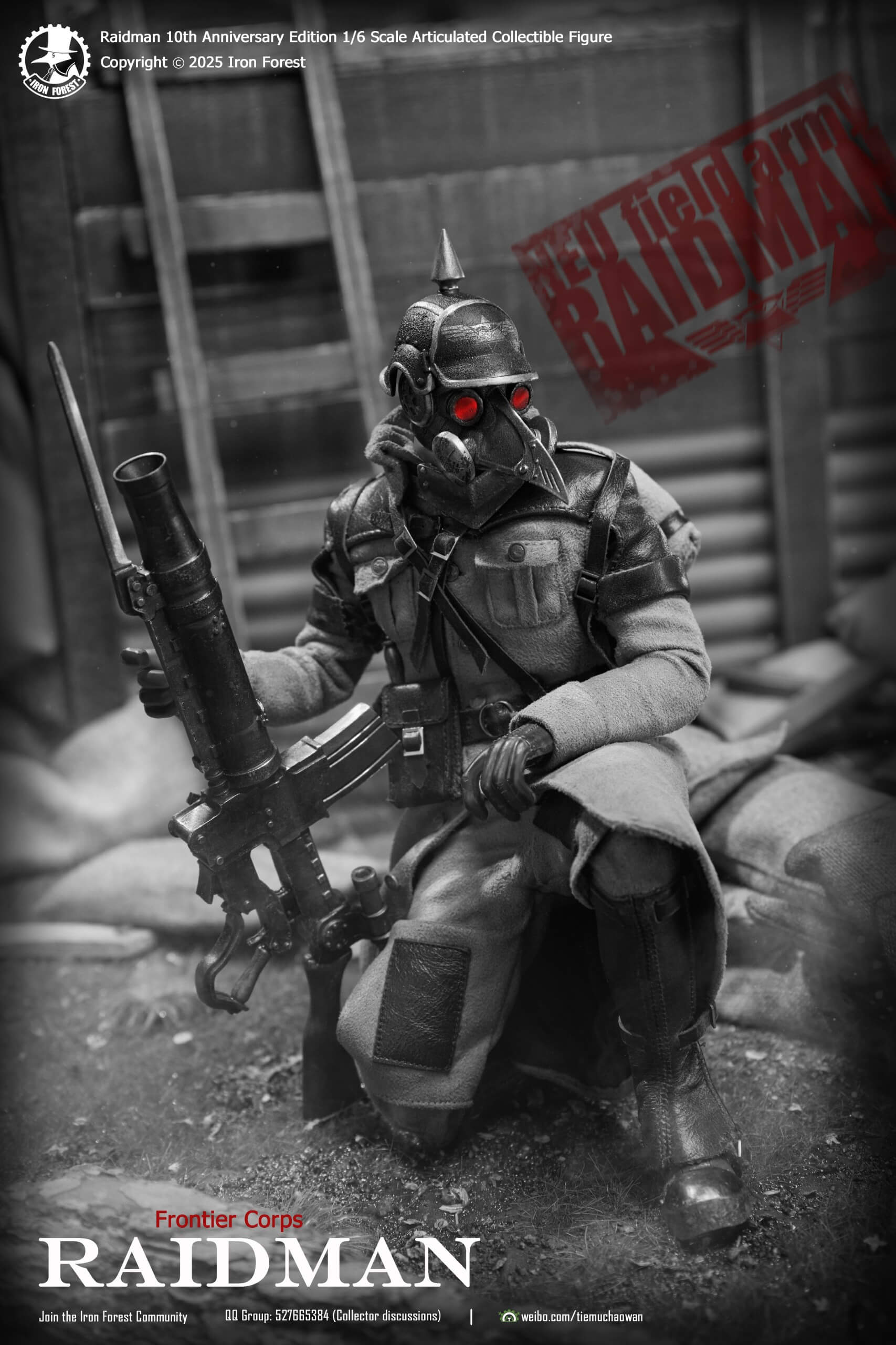 Raidman — 10th Anniversary Articulated Figure - GK Resin Statue ...