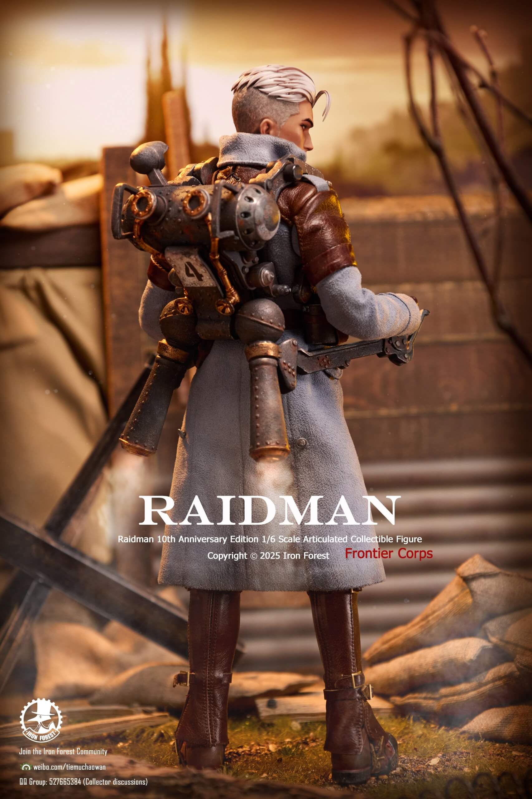 Raidman — 10th Anniversary Articulated Figure - GK Resin Statue ...