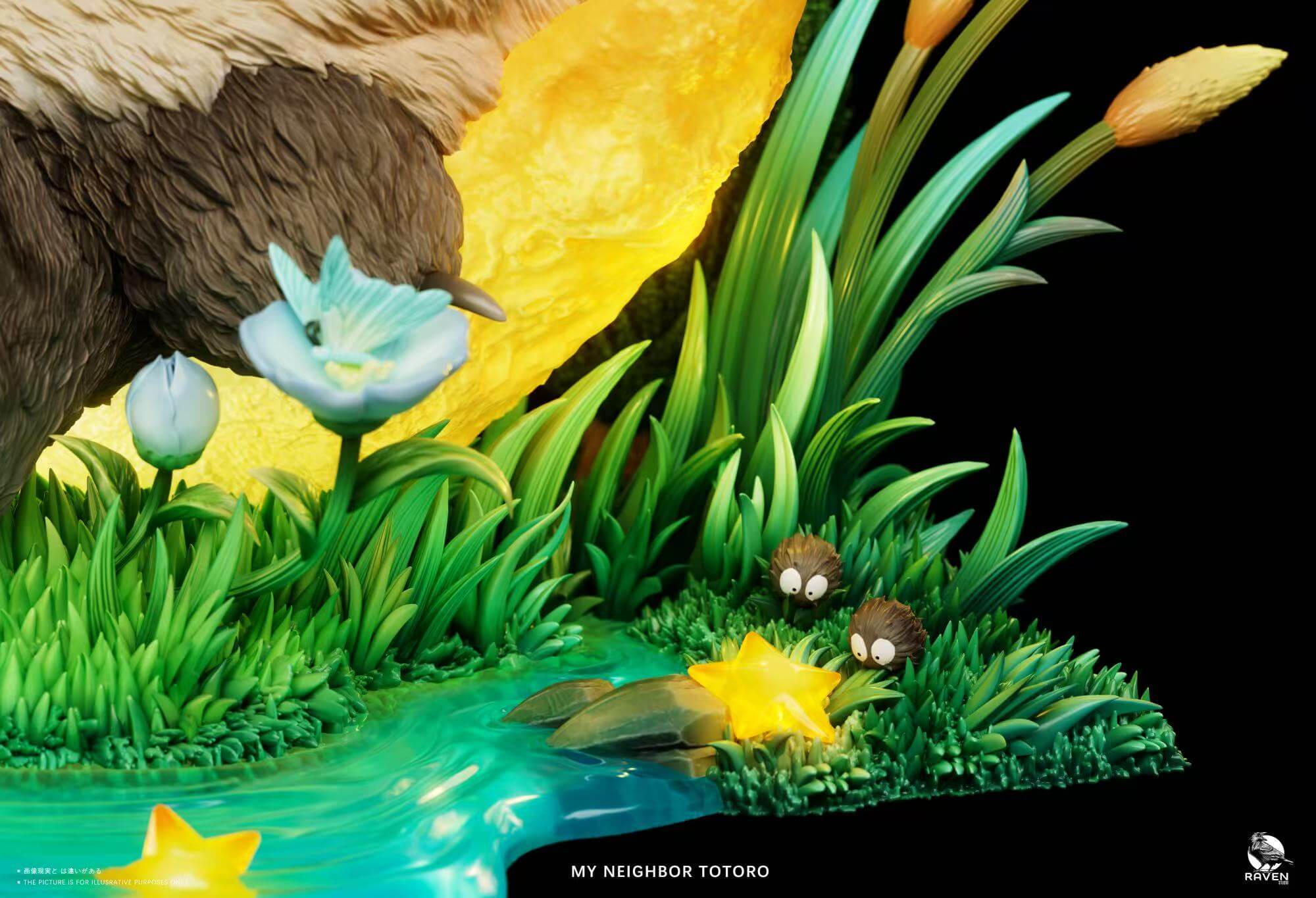 My Neighbor Totoro – Totoro & Mei & Satsuki Kusakabe - GK Resin Statue ...