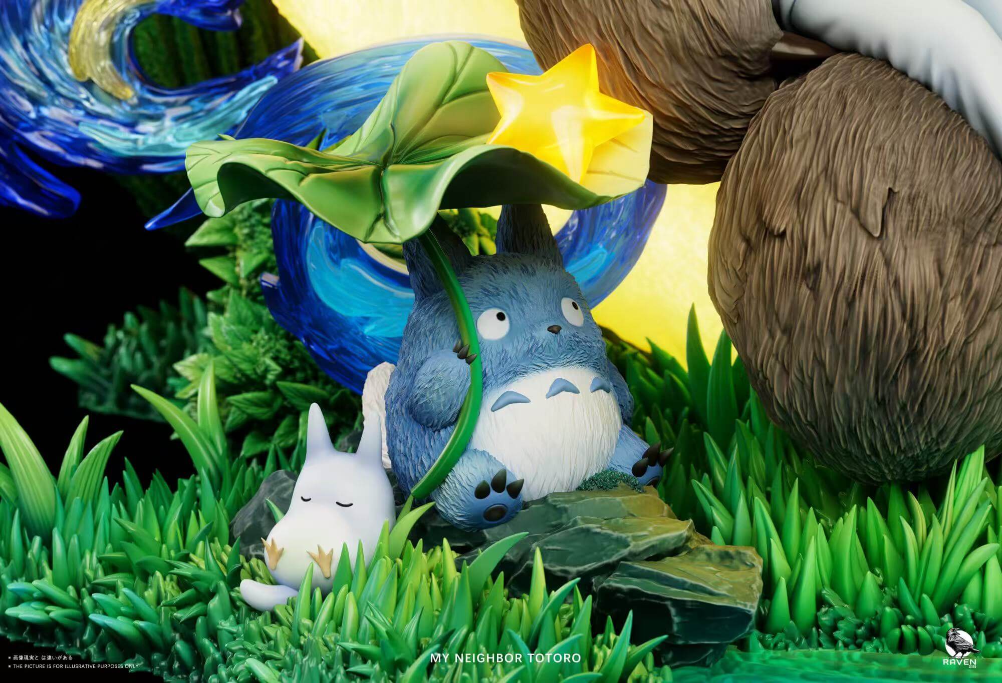 My Neighbor Totoro – Totoro & Mei & Satsuki Kusakabe - GK Resin Statue ...