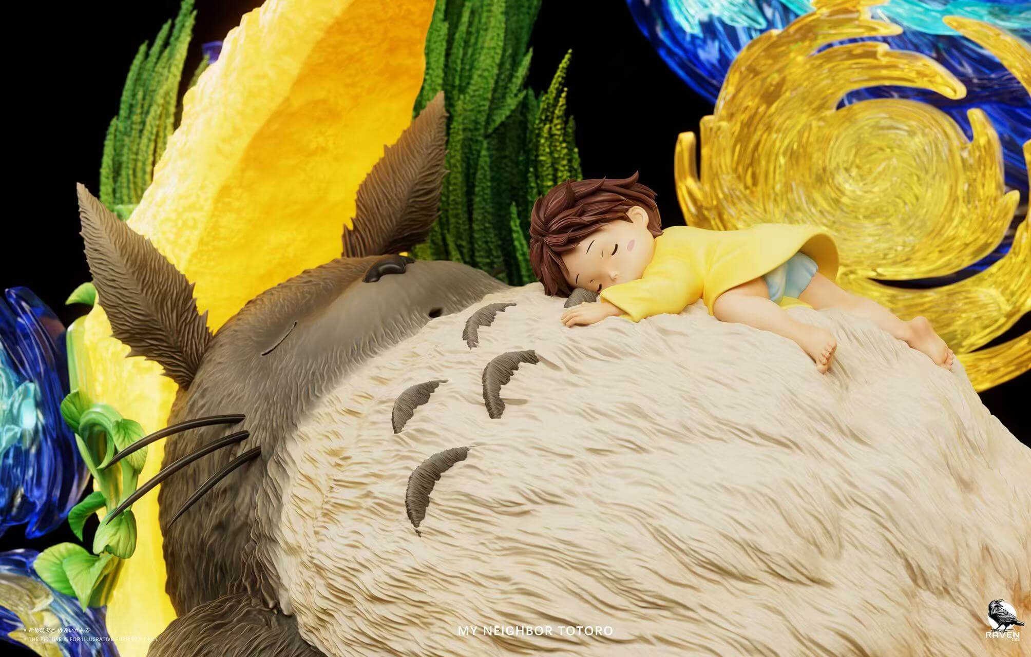 My Neighbor Totoro – Totoro & Mei & Satsuki Kusakabe - GK Resin Statue ...